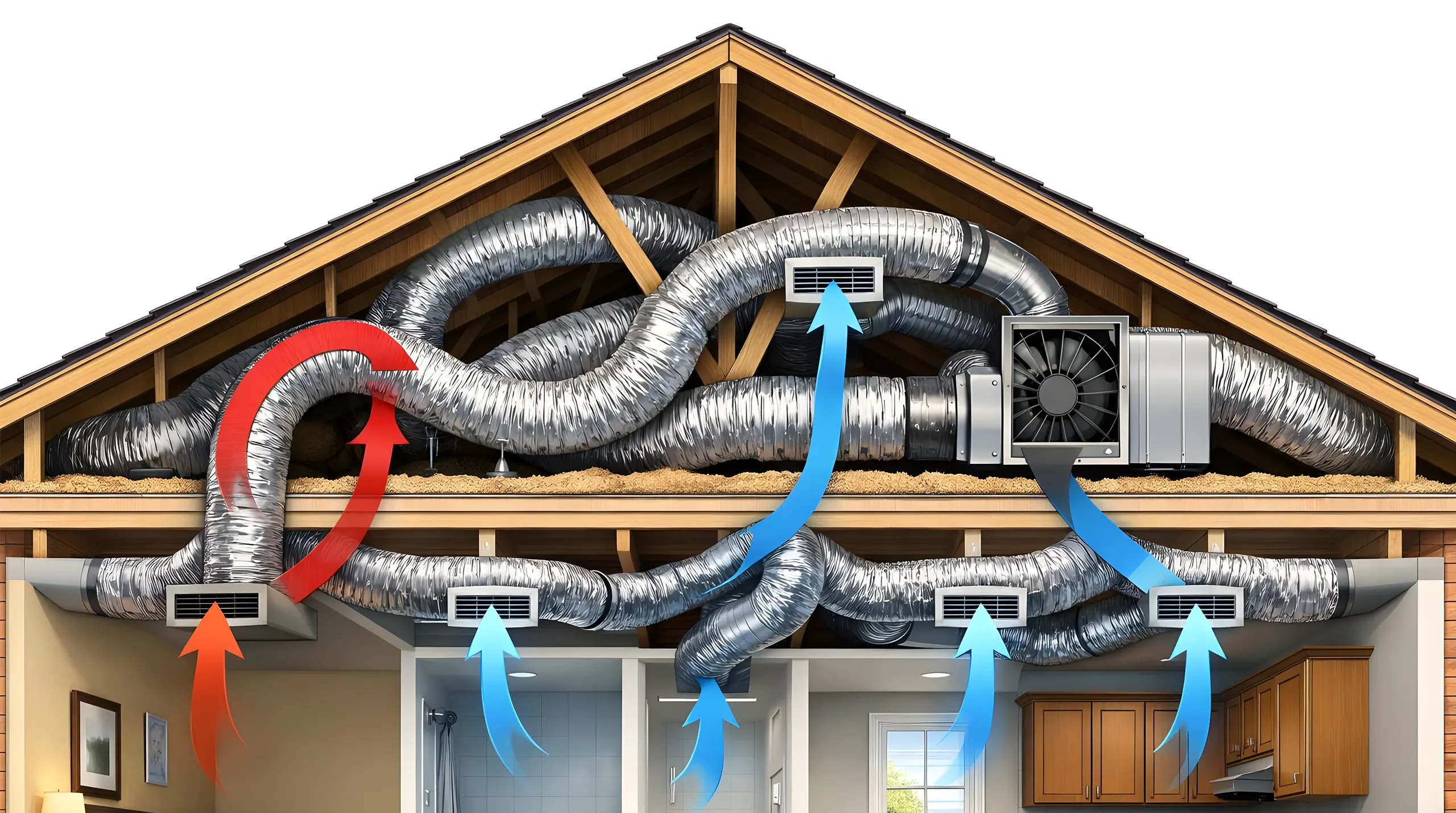 Cleaning Flex line or Flex Air Duct Colorado Guide - Ductworks